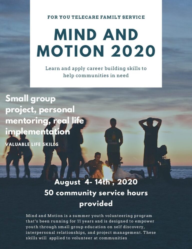 Mind & Motion 2023 - For You Telecare Family Service