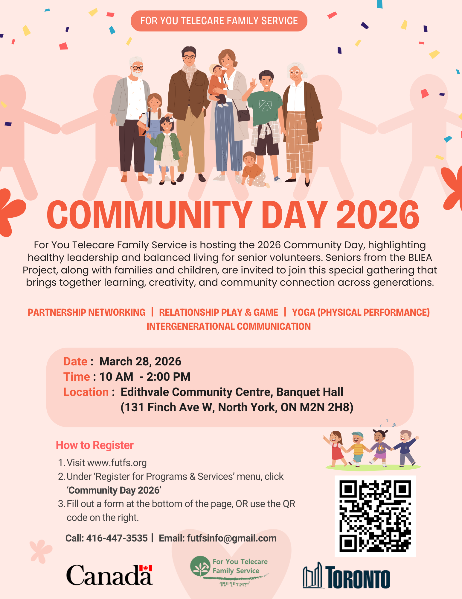 Community Day 2026 - For You Telecare Family Service